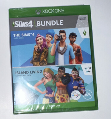 The Sims 4 Bundle, Base Game Plus Island Living Xbox One Microsoft (T ...