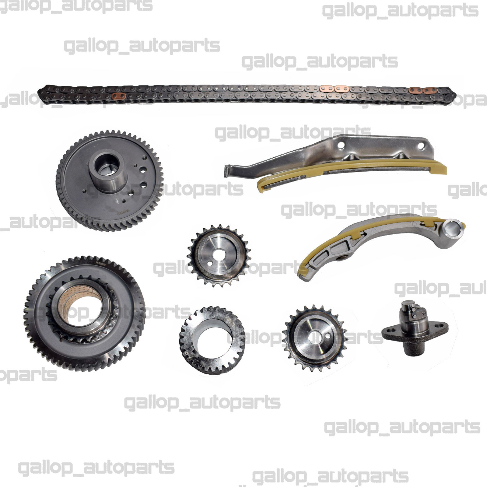 4M41 Timing Chain Kit for Mitsubishi Triton ML MN Pajero NM NP NS NT NW ...