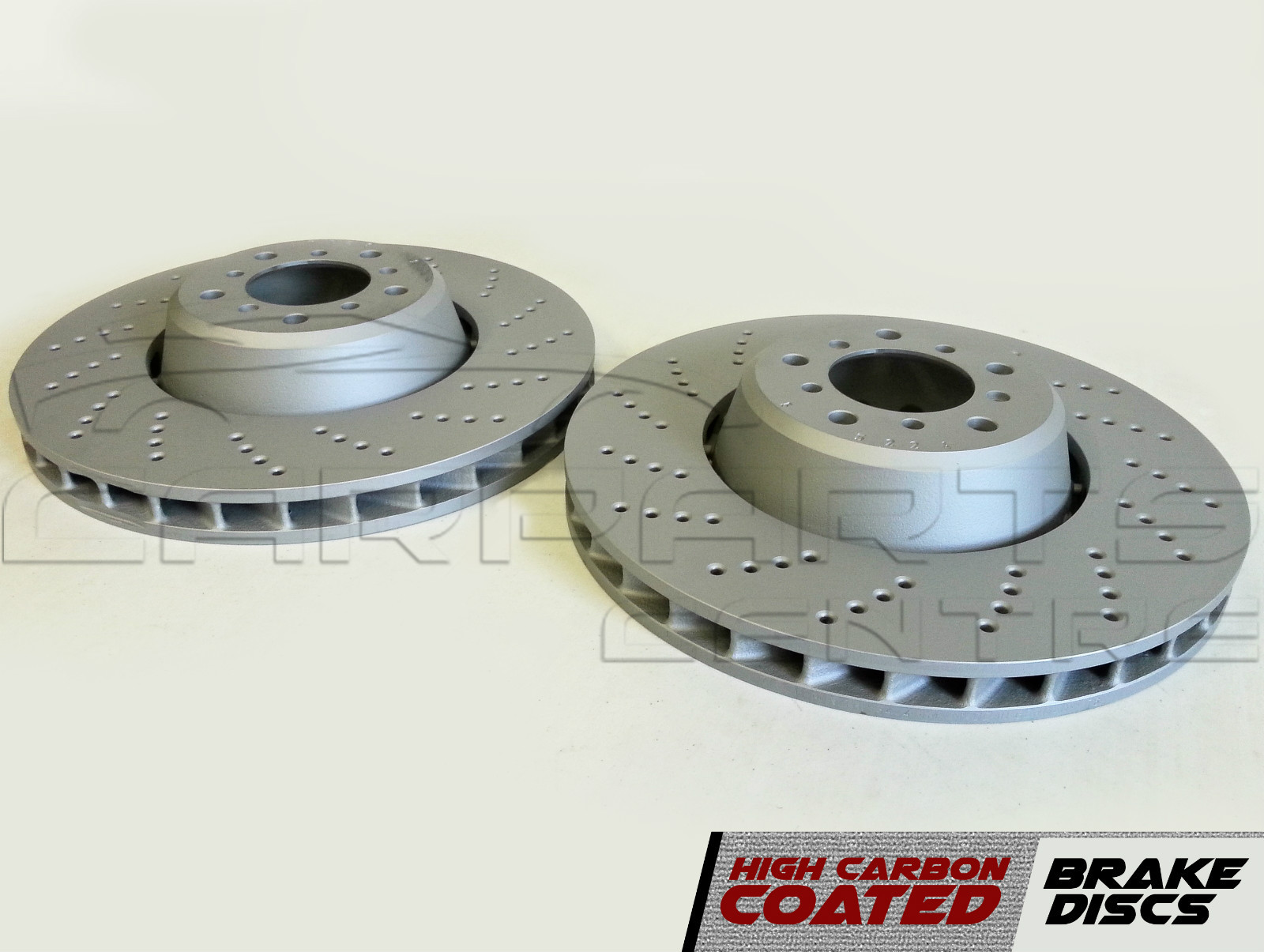 FOR BMW E60 E61 2004- M5 5.0 FRONT LEFT RIGHT BRAKE DISCS HIGH CARBON ...