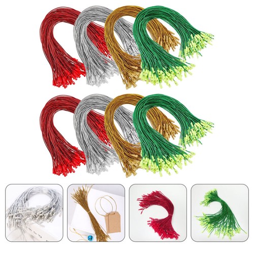 400 Pcs Tag Rope Ornament String Hangers Party Ropes Hanging Polyester ...