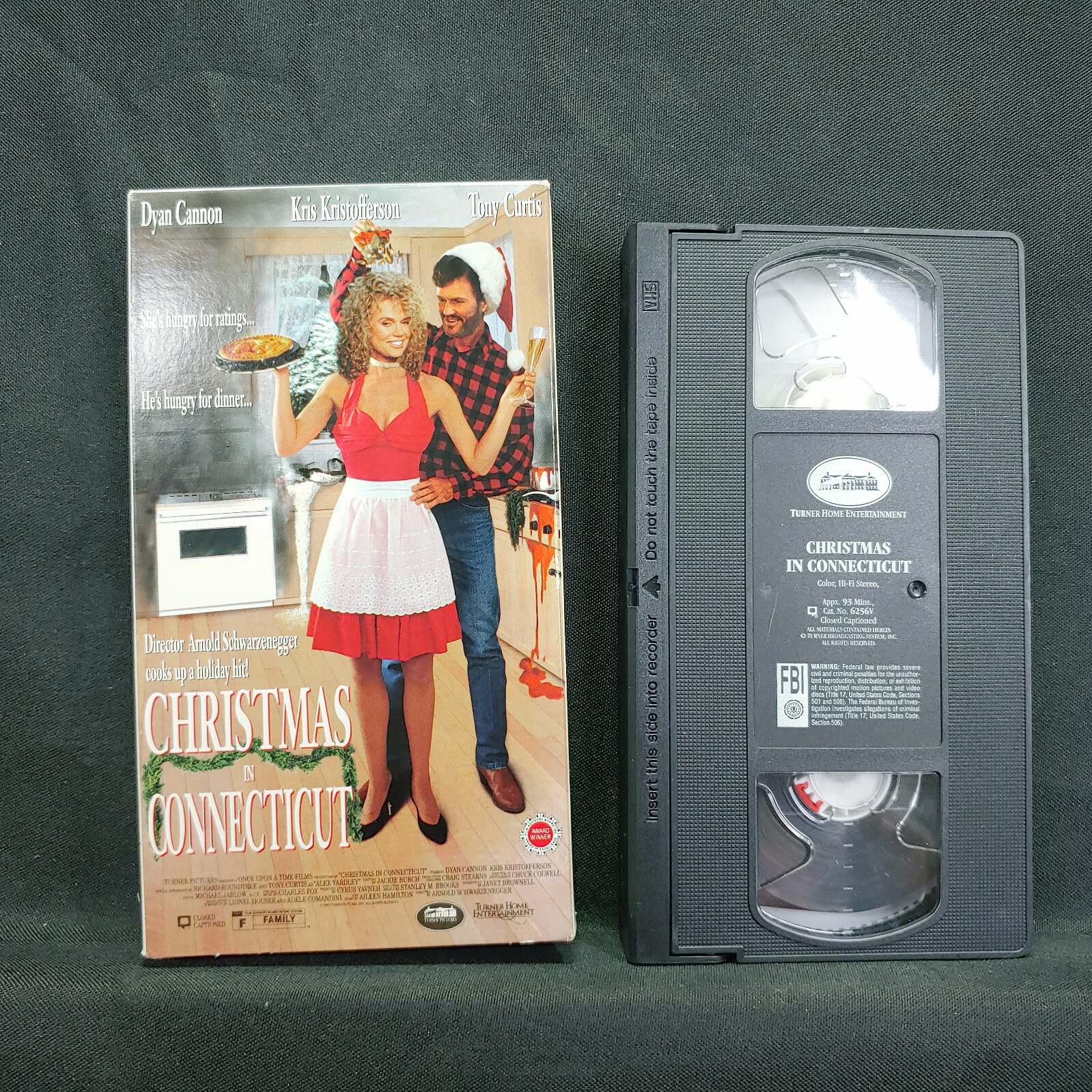 Christmas in Connecticut (VHS) Dyan Cannon, Kris Kristofferson, Tony ...