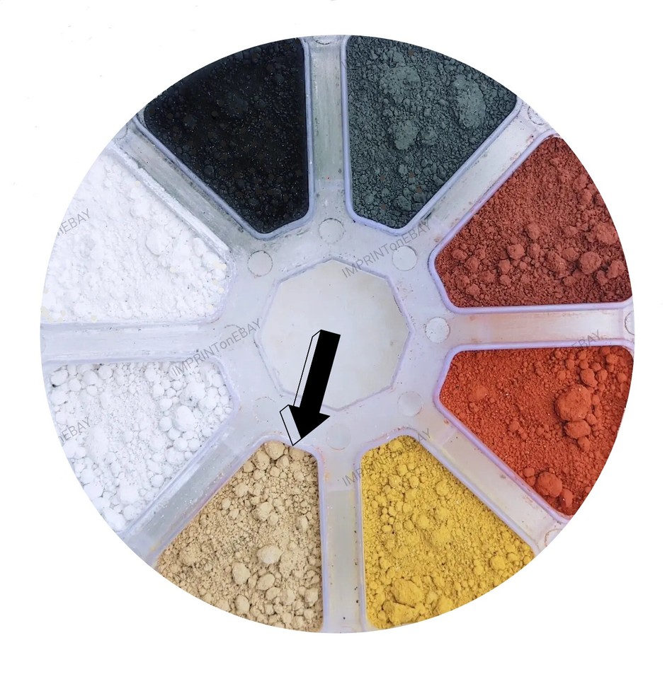 DYE PIGMENT Colour for cement concrete mortar Charcoal Black Terracotta ...