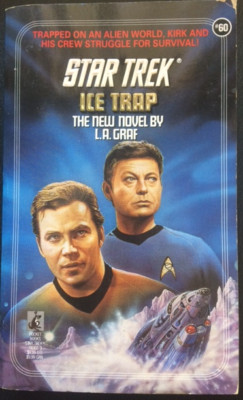 STAR TREK ICE TRAP Book Novel | eBay Australia
