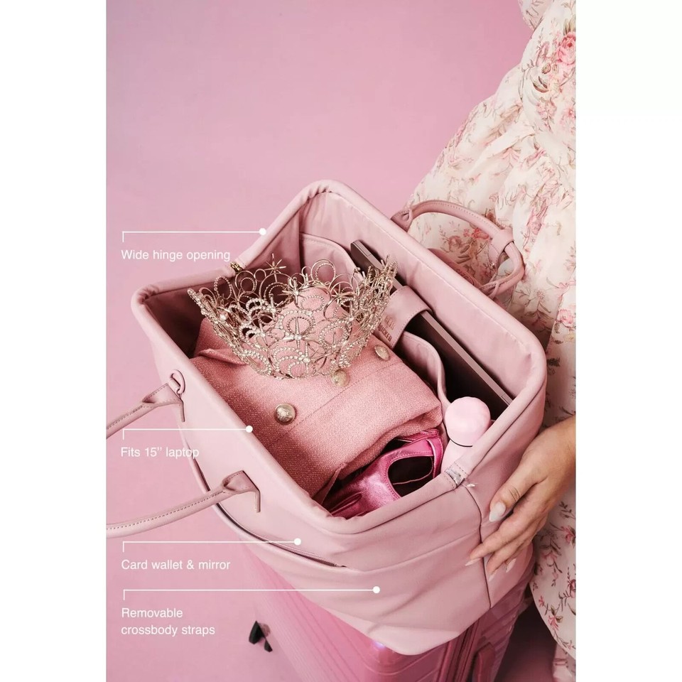 NWT Beis Travel The Wicked Weekender in Wicked Pink | eBay