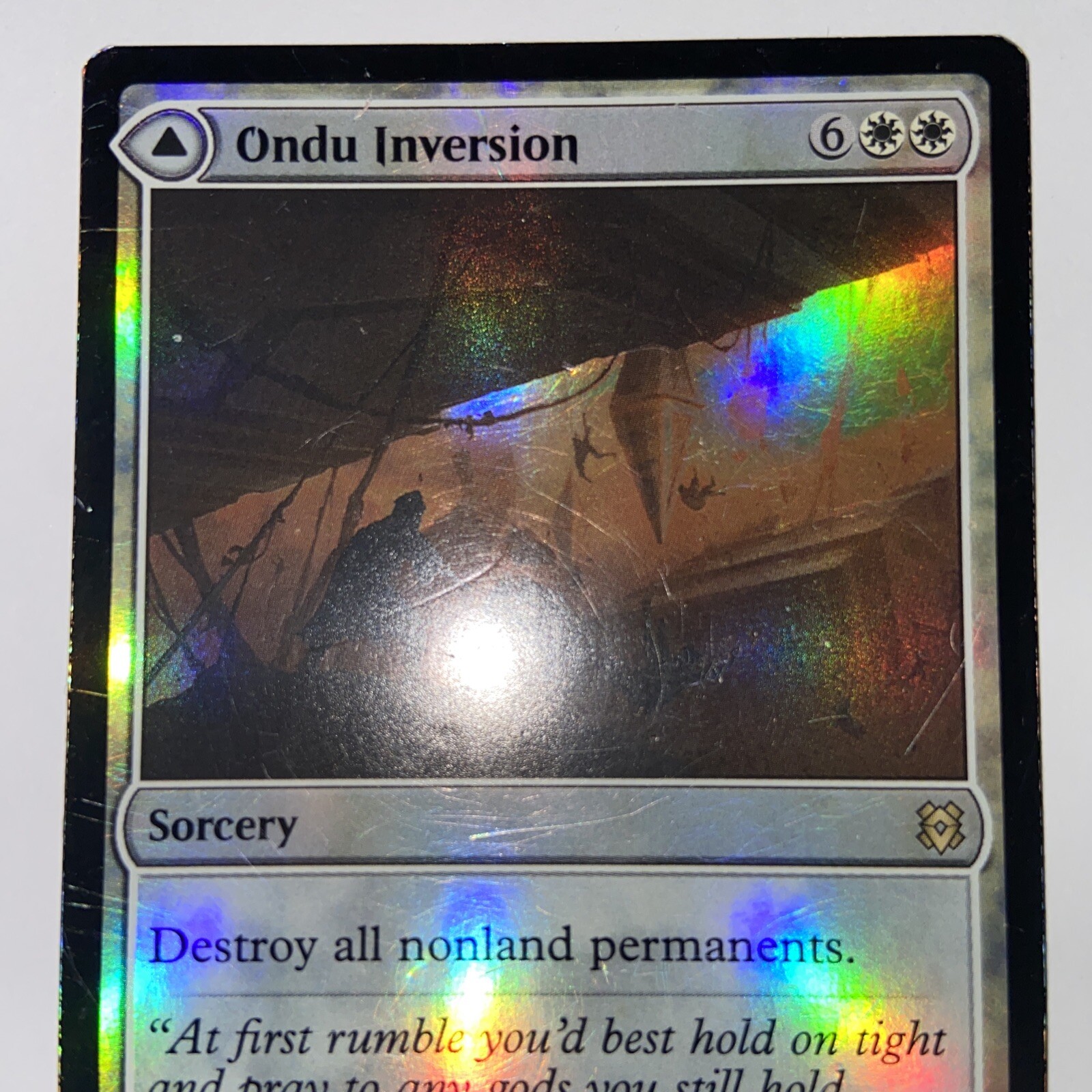 MTG Ondu Inversion // Ondu Skyruins Zendikar Rising 030/280 Foil ...