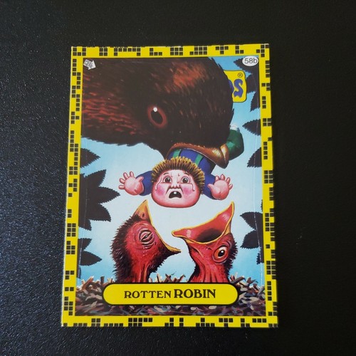 2011 Garbage Pail Kids Flashback 2 ROTTEN ROBIN 58b GPK Sticker | eBay
