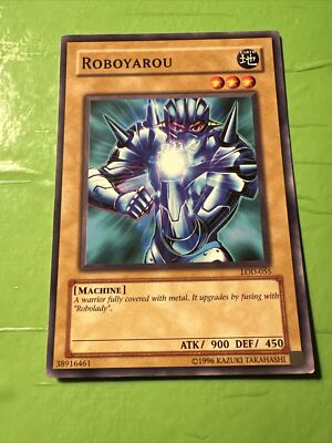 Yugioh Roboyarou LOD-055 Legacy of Darkness Unlimited Common NM | eBay