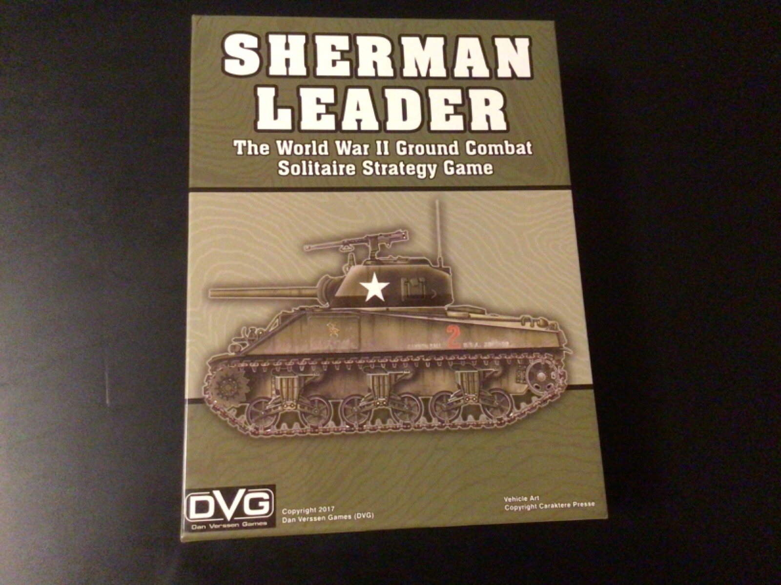 DVG Sherman Leader World War II Ground Combat Solitaire Strategy Game ...
