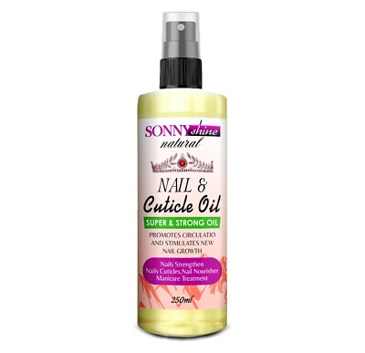 SONNY SHINE CUTICLE OIL FOR NAILS AND CUTICLES HEALING 250ML SPRAY UK ...