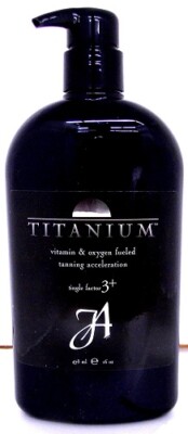 John Abate Titanium Tingle T3 Accelerating Tanning Lotion 16 Oz with ...