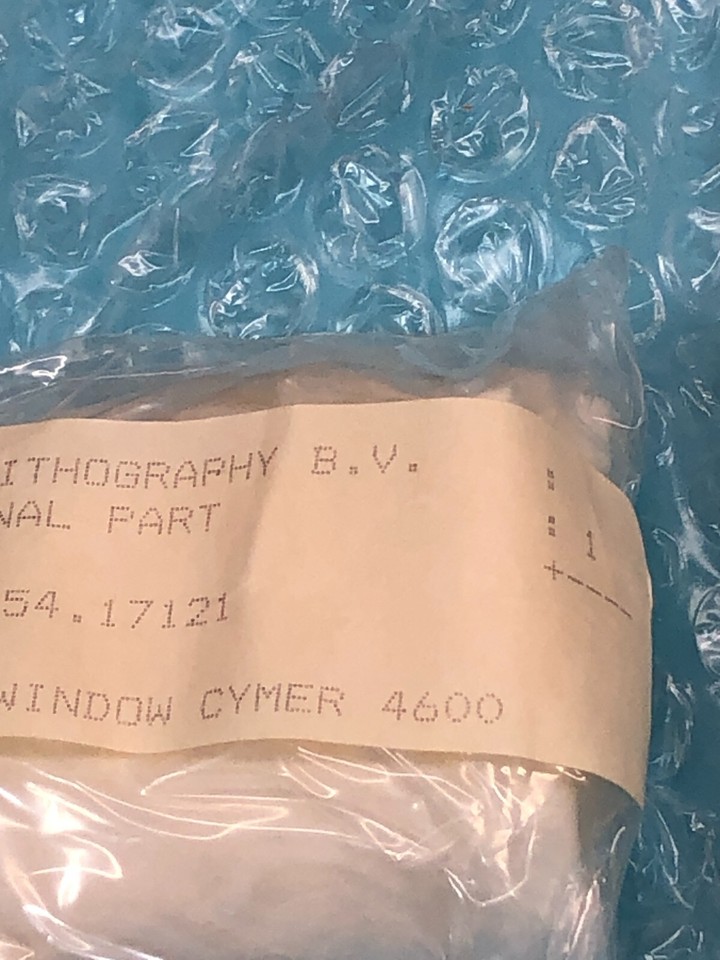 ASML SERV.454.17121 Laser Window Cymer 4600, 183519 | eBay