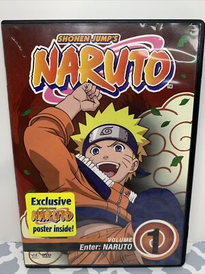 Naruto - Vol. 1: Enter Naruto (DVD, 2006, Edited TV Version ...