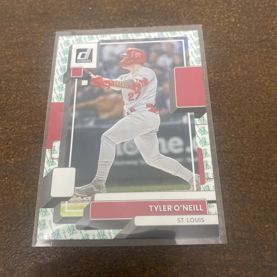 Tyler O’neil 2022 Donruss Liberty Parallel 2021 Chrome 70th Anniv ...
