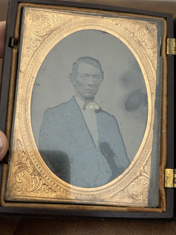 antique ambrotype photograph Glass Negative Case | eBay