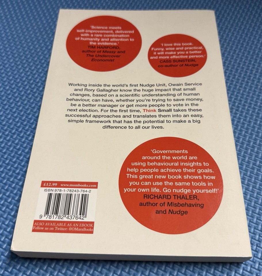 Think Small By Owain Service & Rory Gallagher Paperback | eBay Australia