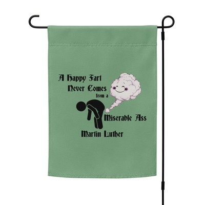 Martin Luther "Happy Fart" Garden flag Flatulence Protestant Depression ...