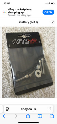 Black One23 Road Bike Cycle Front Chain Watcher Small Chainring Guide ...