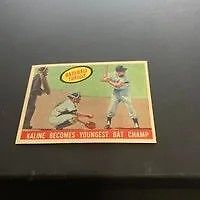 1959 Topps #463 Al Kaline Becomes Youngest Batting Champ | eBay