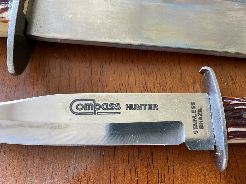 Compass Hunter Knife combo set Brazil Huge knife | eBay