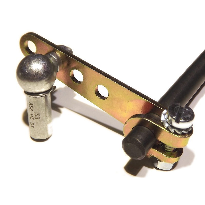 UNIVERSAL CARBURETOR THROTTLE LEVER ARM set for Weber - 6 to 8 mm shaft ...