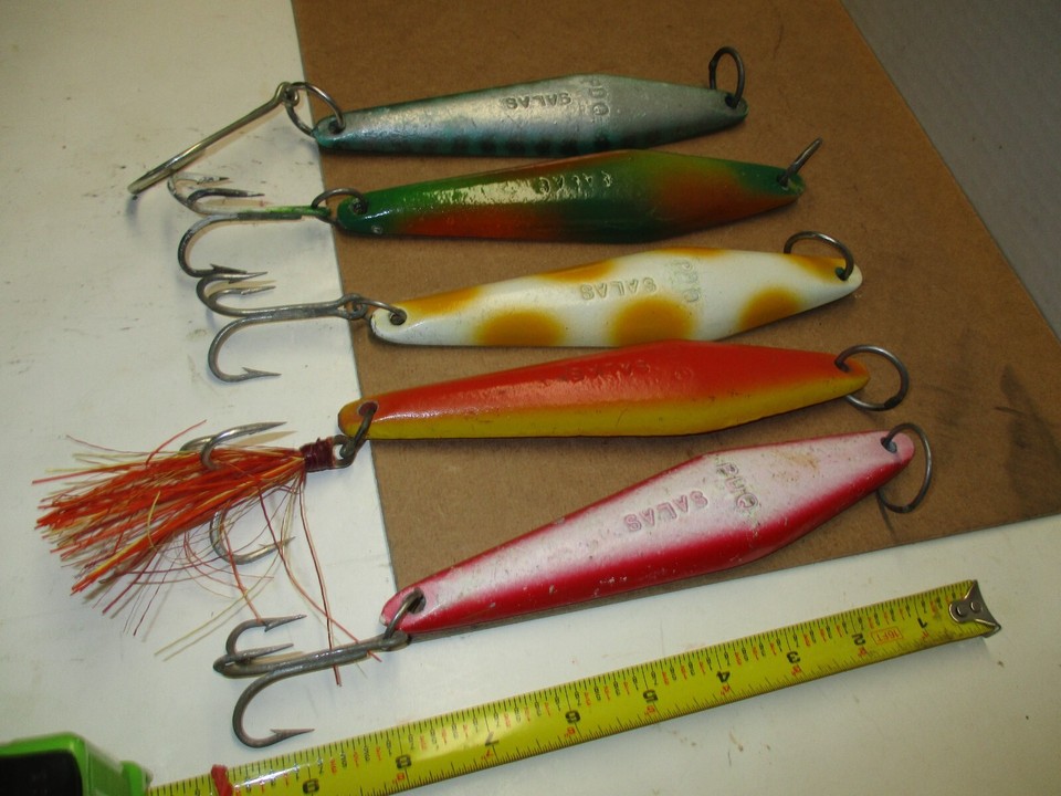 SALAS PDQ HEAVY JIGS SET OF 5 JIGS *** RARE *************** | eBay
