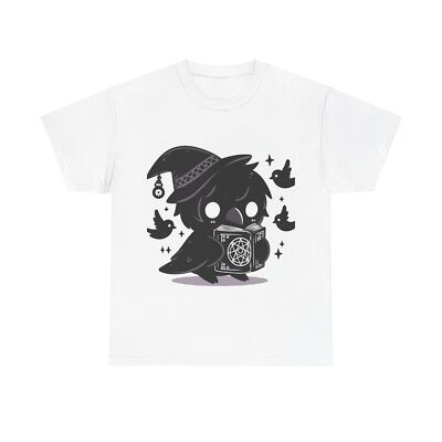 Emo Crow Kawaii Unisex Heavy Cotton Tee | eBay
