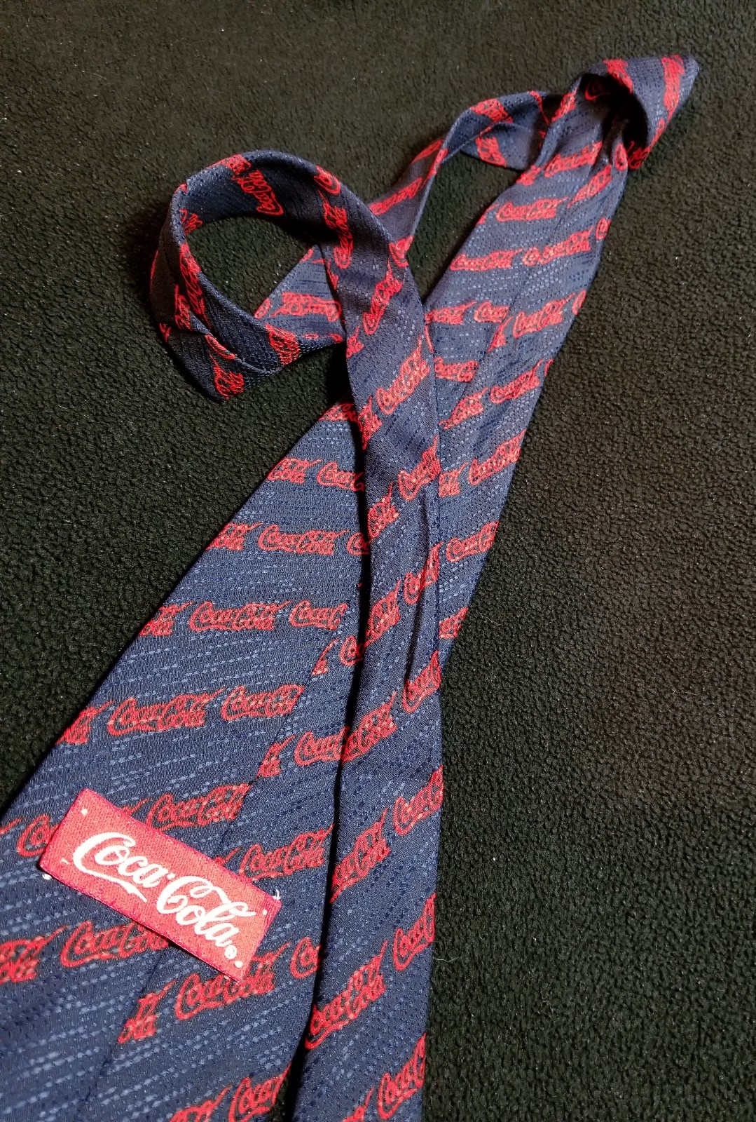 Coca Cola Coke Polar Bears Drinking Bottled Coke Soda Men's Necktie Tie ...