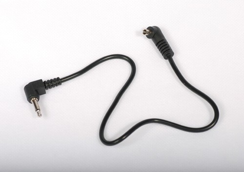 30cm Flash Sync Cord Cable 3.5mm Mono Plug Male PC Connector Strobe ...