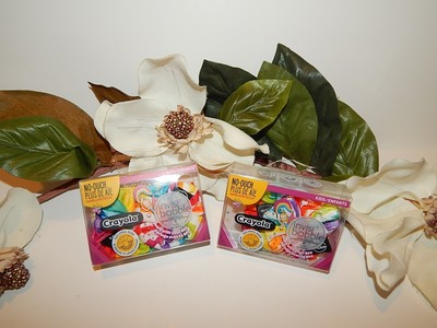 2 - 2pks InvisiBobble Crayola Kid's No Ouch Colorful Sprunchies | eBay