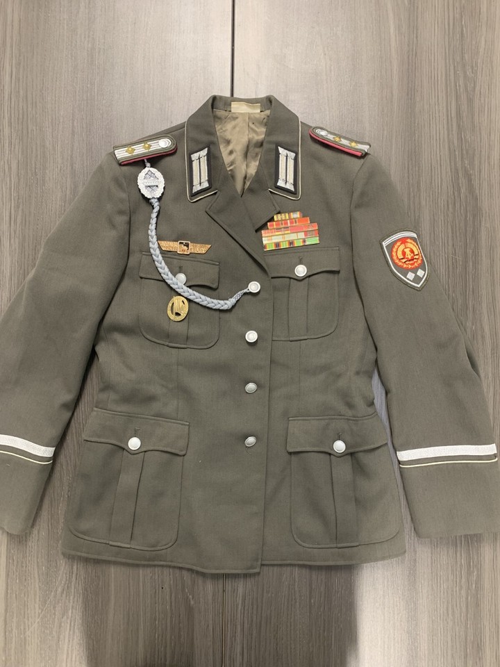 RARE East German NVA uniform lot size G52 Tunic SG52 pants With shirt ...