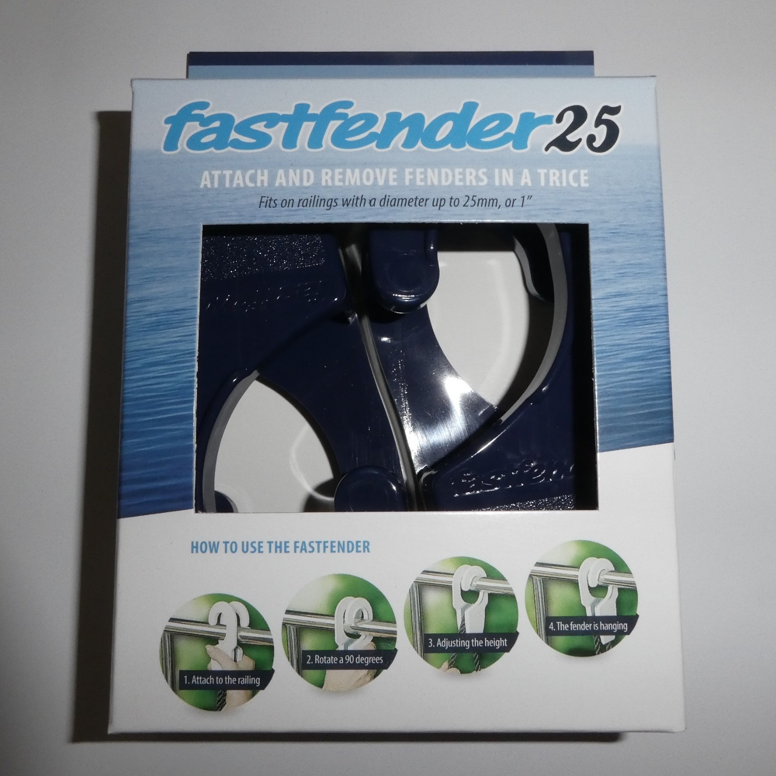 Fastfender 25 Black Fender Clip For 25mm Rails Fast Fender Removable ...