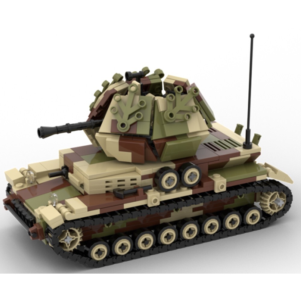 WW2 German Flakpanzer IV Ostwind Anti Air Gun Tank World War 2 moc ...