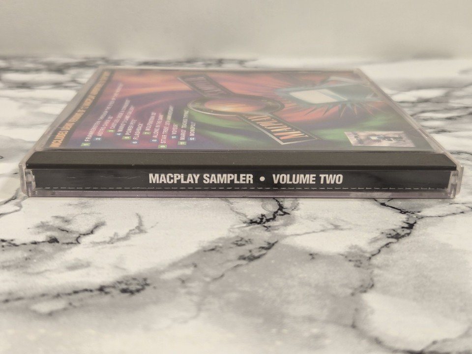 Macplay CD Sampler Volume Vol. 2 (Two) -- (PC, 1995) -- Mario Voyeur Power Pete | eBay