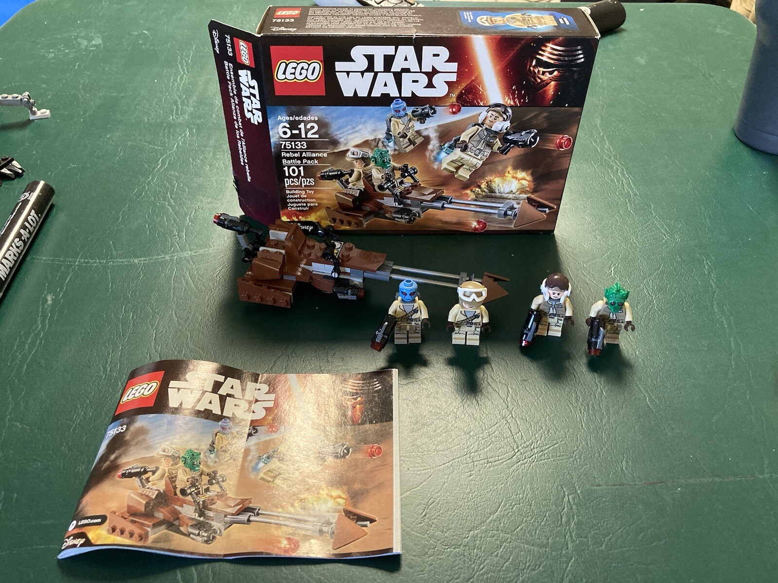LEGO Star Wars: Rebel Alliance Battle Pack (75133) Complete With Box ...