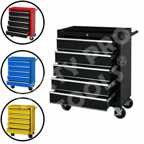 Steel Tool Chest Roller Cabinet Large Professional Box With Ball ...