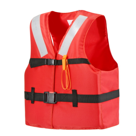 Life Jackets Adjustable Swim Vest For Adults – 75N Buoyancy, Reflective ...