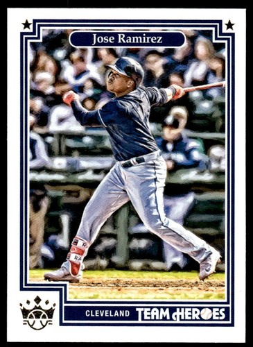 2019 Panini Diamond Kings Team Heroes Jose Ramirez Cleveland Indians # ...