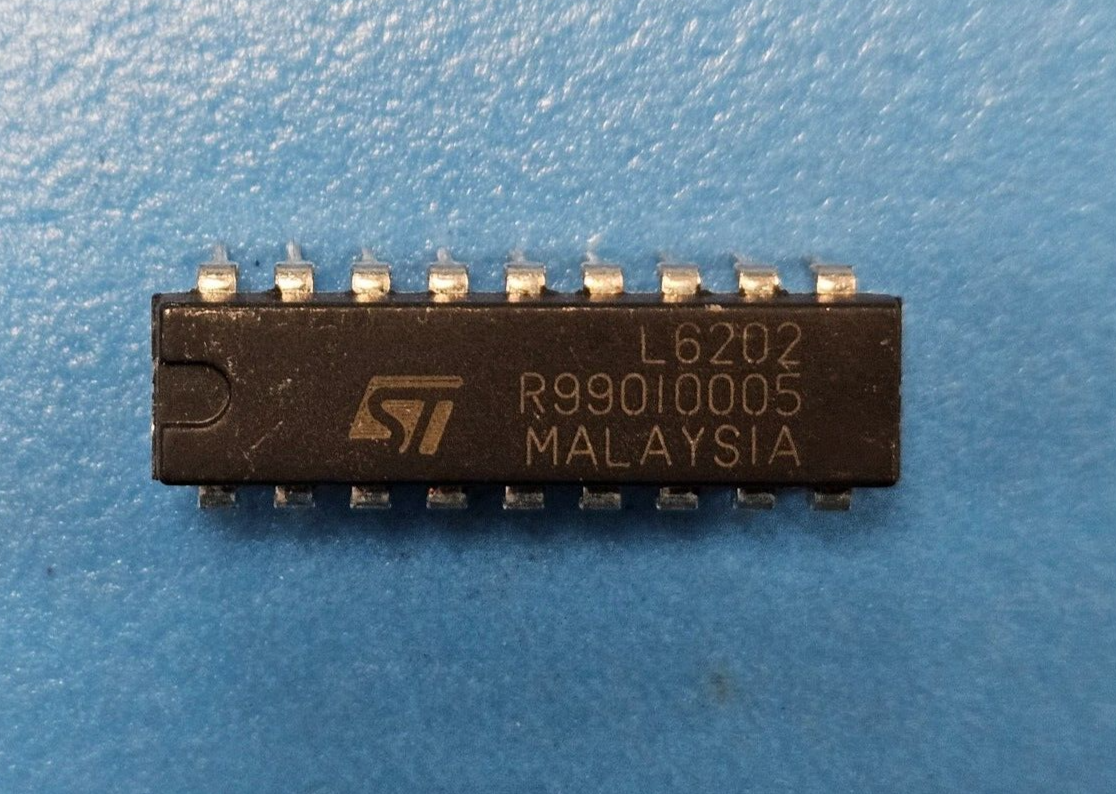 (1 PC) L6202 STMICRO FULL BRIDGE DRIVER 18PIN DIP | eBay