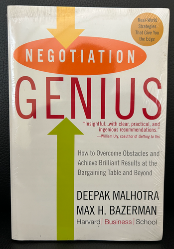 Negotiation Genius : How to Overcome Obstacles and Achieve Brilliant ...