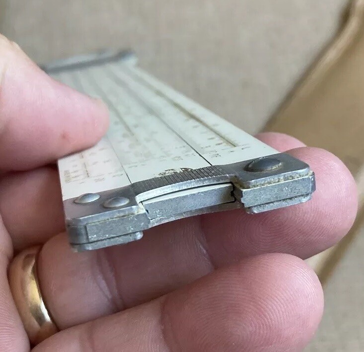 Vintage Pickett Model 520-T USAF Aerial Photo Slide Rule Type A-1 w ...