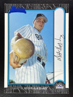 1999 Bowman #400 Matt Holliday Rookie Colorado Rockies | eBay