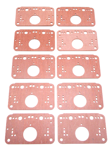 Holley QFT CCS VR 55 Metering Block Gasket CFM 3 Circuit 4500 Dominator ...