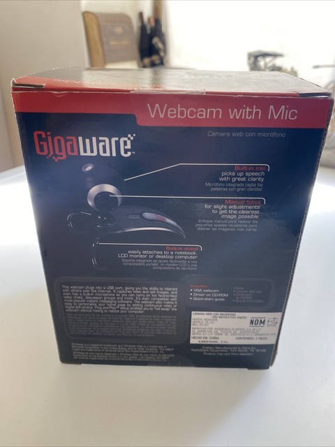 Gigaware 25 157 PC Camera Webcam With Mic for sale online | eBay