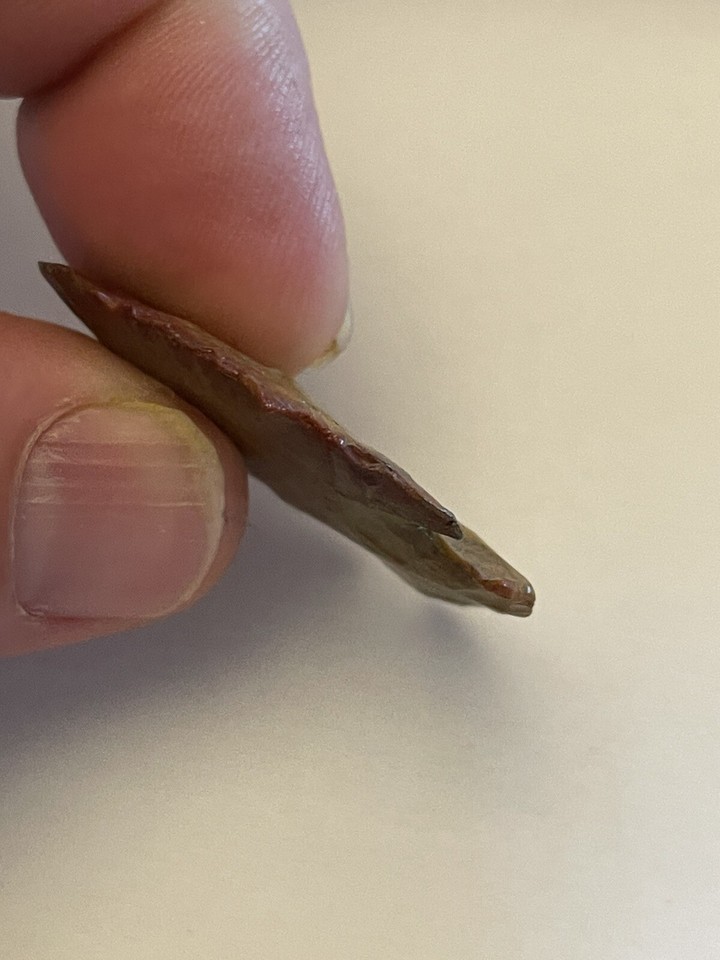 1 1/2 Inch Jacks Reef Arrowhead Jasper Pennsylvania Ex Wilhide Minor Restoration | eBay