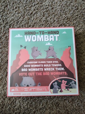Hand to Hand Wombat Game by Exploding Kittens New Party Board Game Ages ...