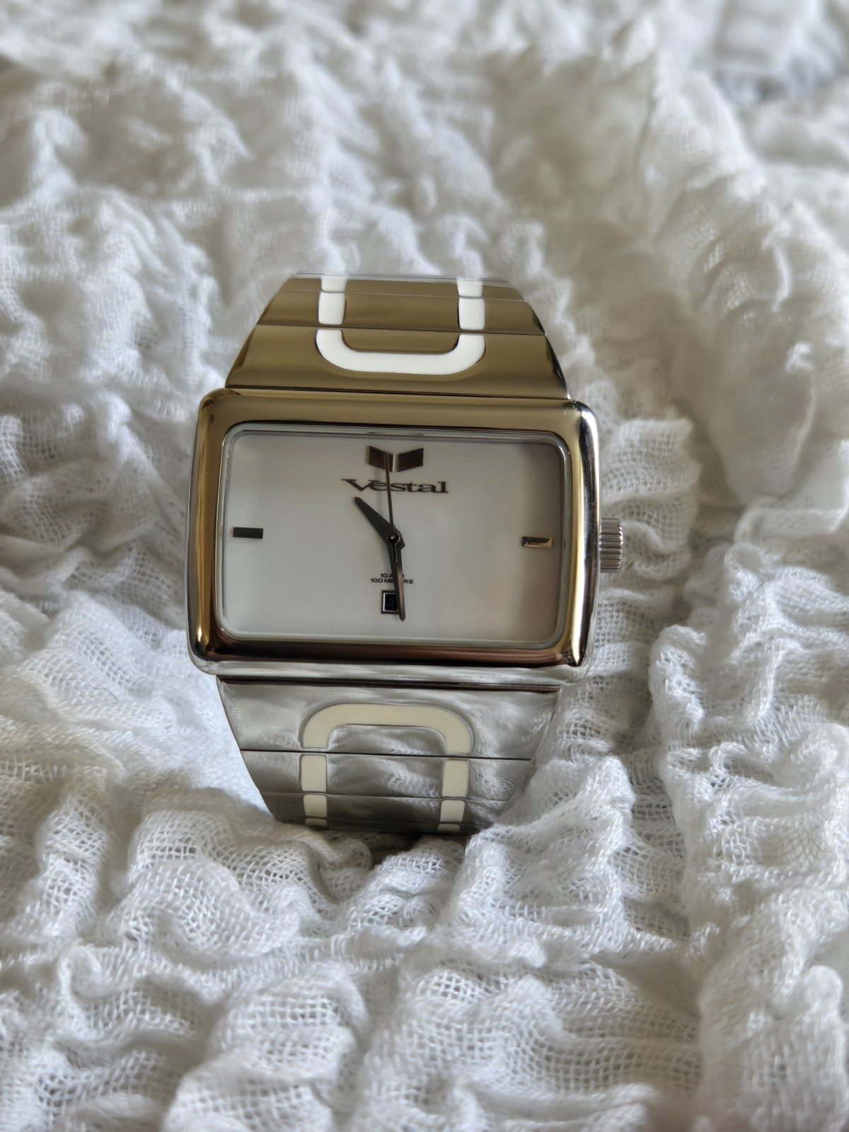 Reloj Vestal The Elite Japonés De Acero 44mm - Gem