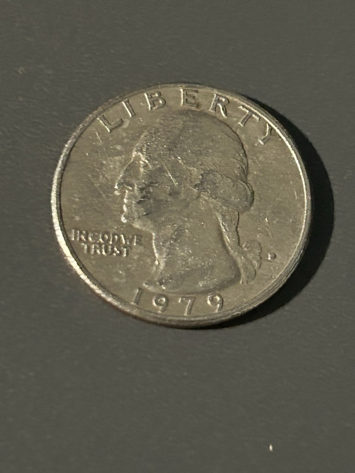 Rare Error, 1979 D Washington Quarter, Filled Mint Mark | eBay