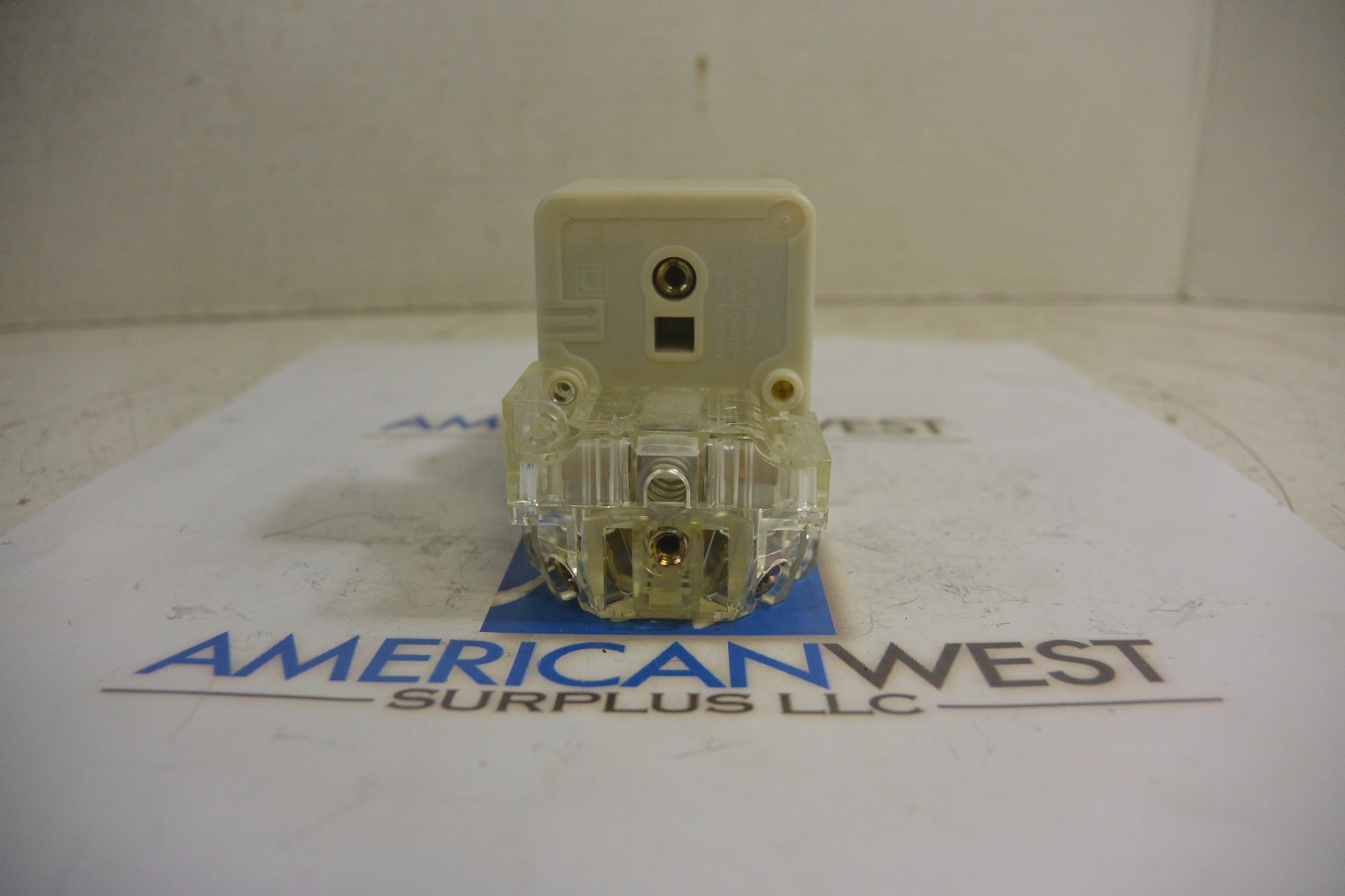 9001KM1 Square D GREEN Pushbutton Pilot Light 120v Push to Test Used ...