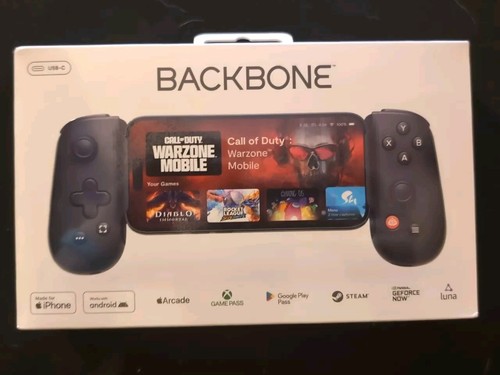 BACKBONE One Mobile Gaming Controller (USB-C) - - BRAND NEW NEVER ...