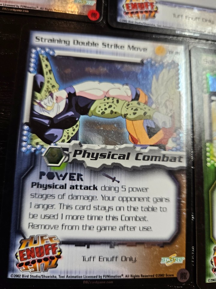 DBZ CCG 2002 Dragonball Z TCG Tuff Enuff Promo Limited Edition 20 of 22 ...